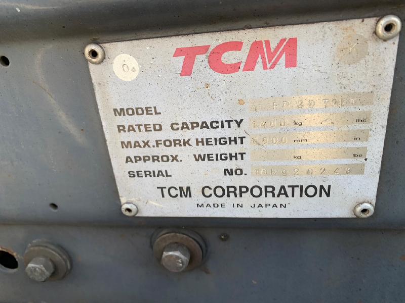 CGM Code-1808032 TCM FD30T3KT(2014) Details